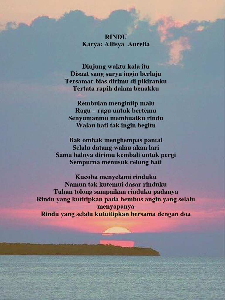 Puisi Rindu | PDF