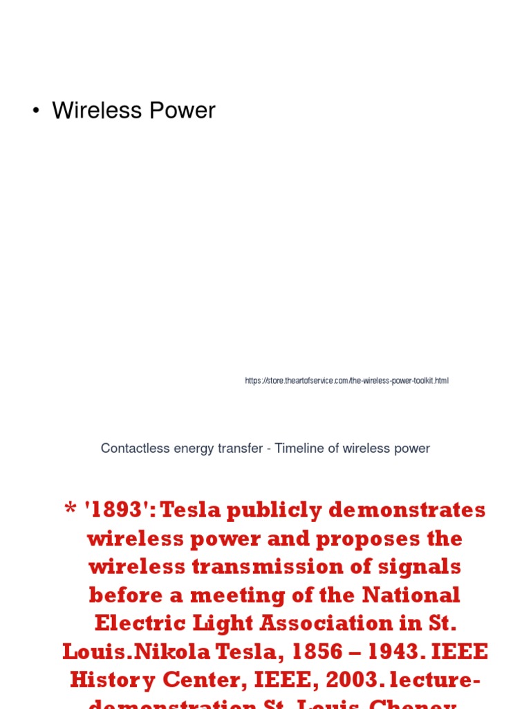 Wireless Power | PDF | Electric Power Transmission | Wireless
