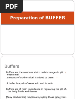 Buffer Preparation and Calculations Guide | PDF | Buffer Solution ...