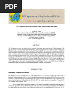 Ra 11203 | PDF | Tariff | World Trade Organization