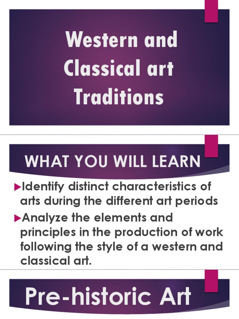 Western Classical Art Traditions Overview | PDF | Paintings | Ancient Egypt