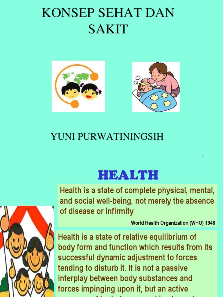 Konsep Sehat Dan Sakit | PDF | Pengembangan Diri