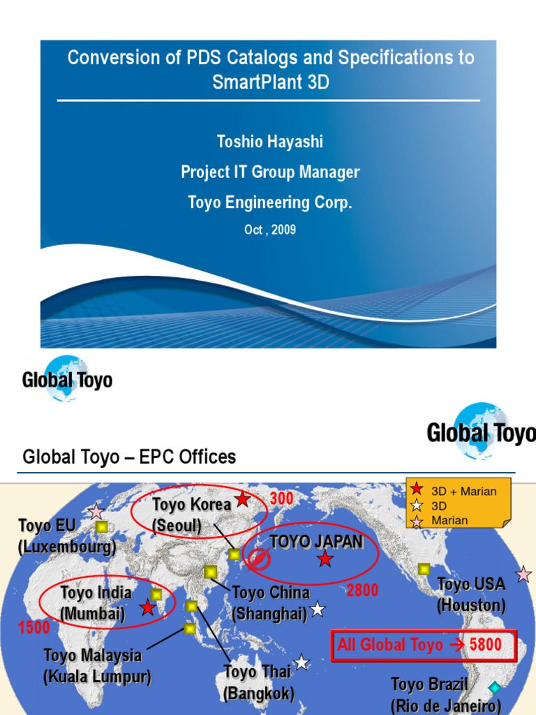 Conversion of Pds Catalogs and Specifications To Smartplant 3D | PDF ...