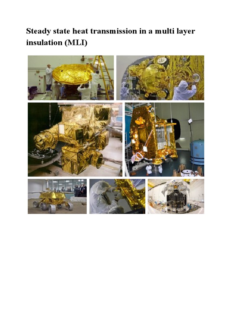 Multi-Layer Insulation in Spacecraft | PDF | Infrared | Light