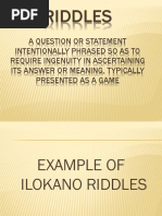 Basic Ilocano Words | PDF | Language Arts & Discipline