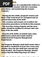 Fire Drill Evaluation Checklist | PDF | Emergency Evacuation | Fire Safety