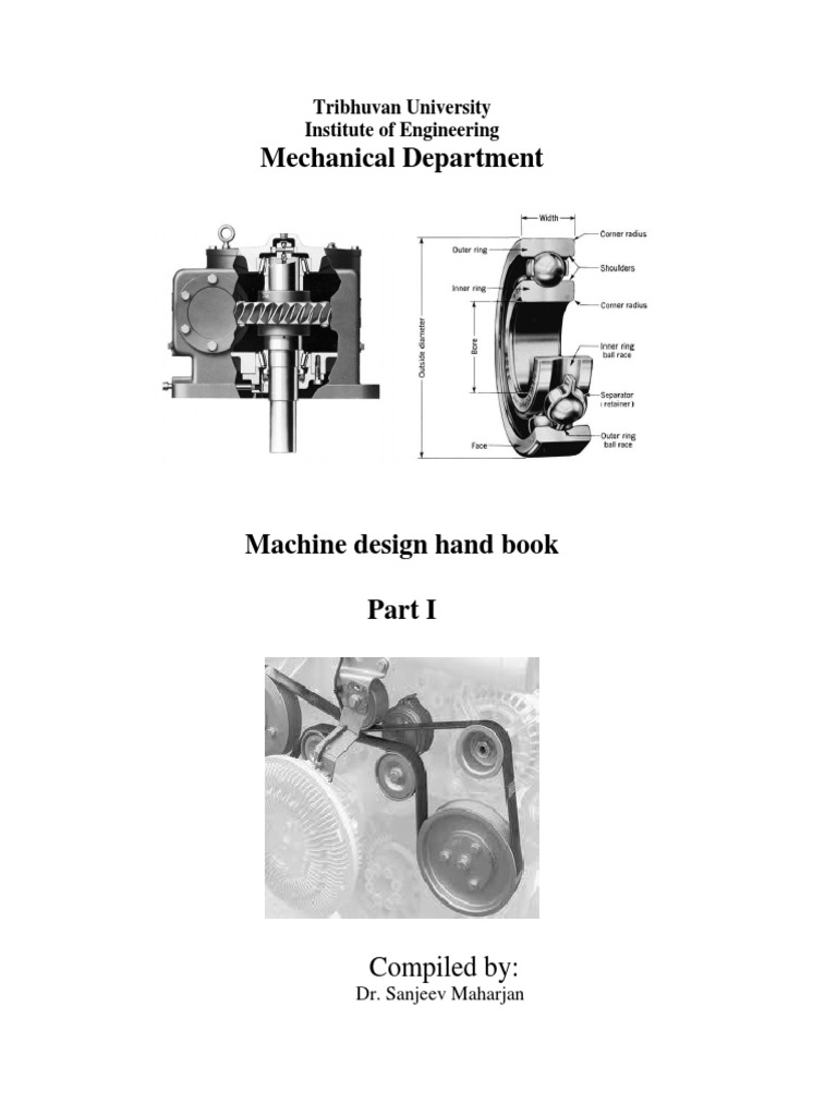 Mechanical Design Handbook: Stress Analysis, Bearing Design ...