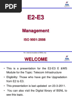 BSNL E4 To E5 Management Question Answers | PDF