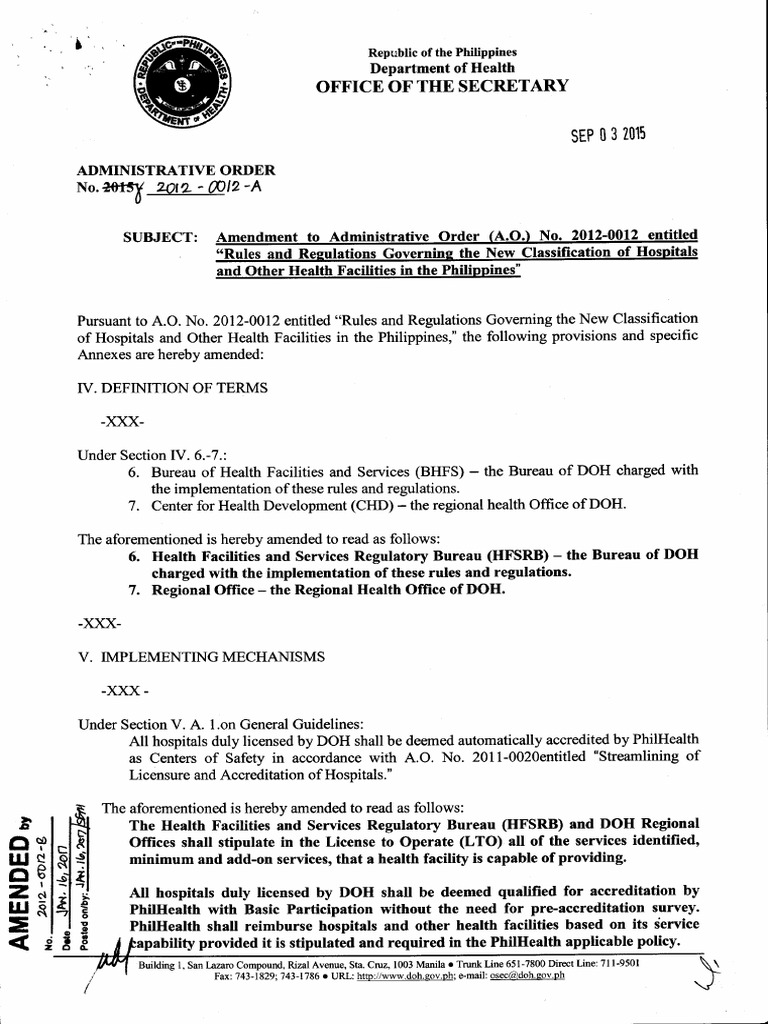 DOH Guidelines | PDF | Public Sphere | Justice