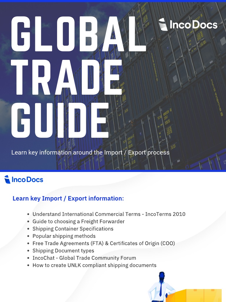 IncoDocs Trade Guide Shipping Import Export IncoTerms Freight Forwarder Documents 2019 Small PDF ...