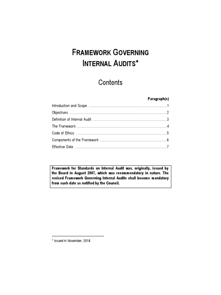 Guide Internal Audit | PDF | Internal Audit | Internal Control