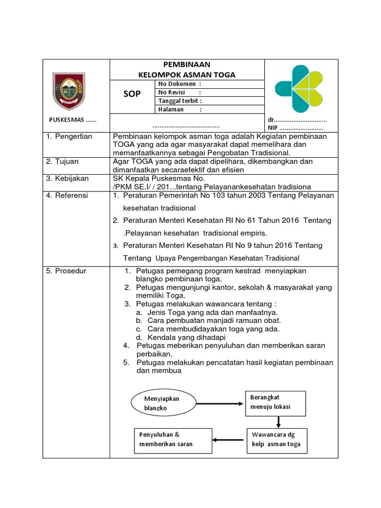Pembinaan Kelompok Asman Toga | PDF