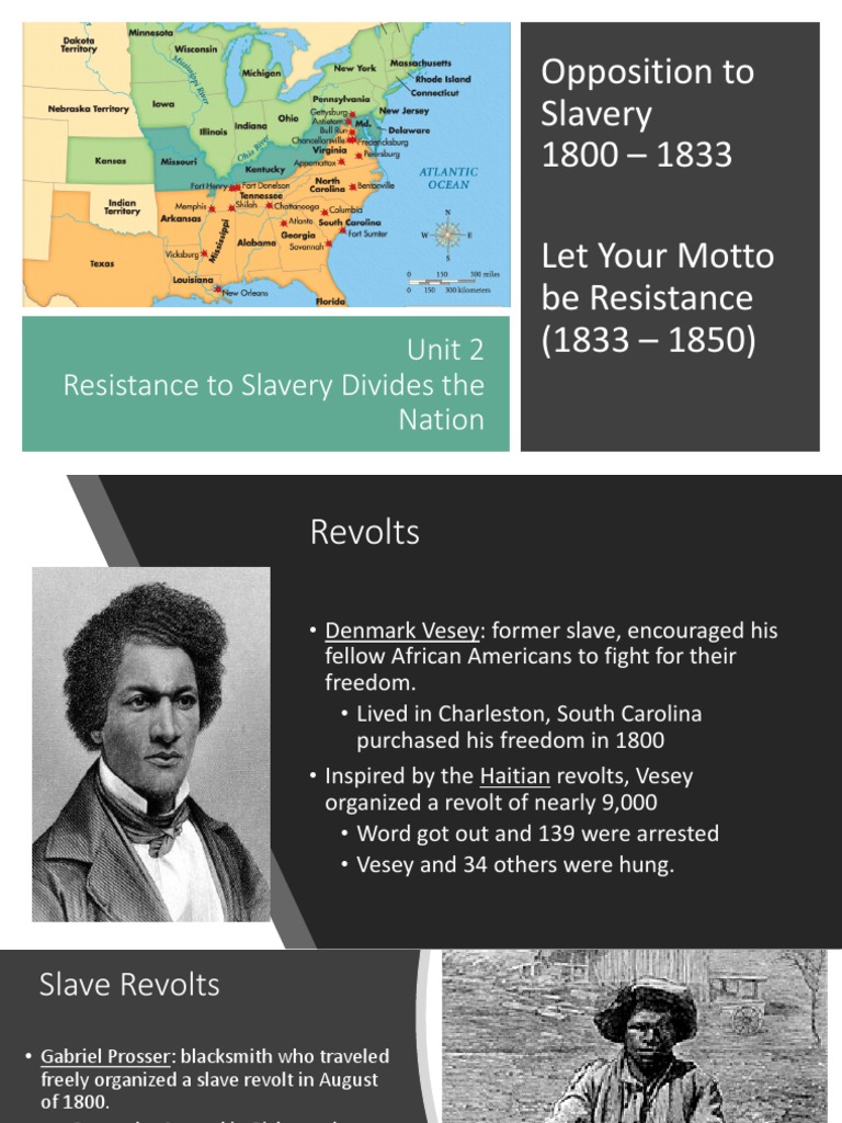 resistance to slavery | Abolitionism In The United States | Abolitionism