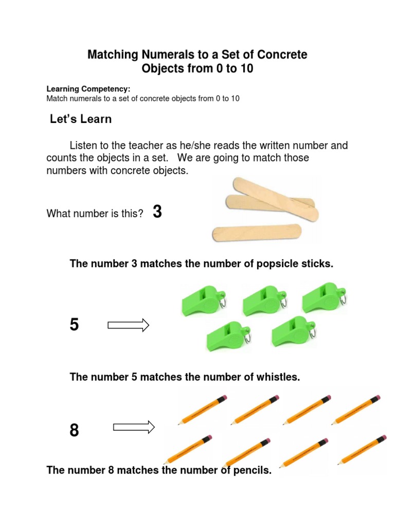 Activity Sheet in Mathematics For Kinder | PDF | Teaching Methods ...