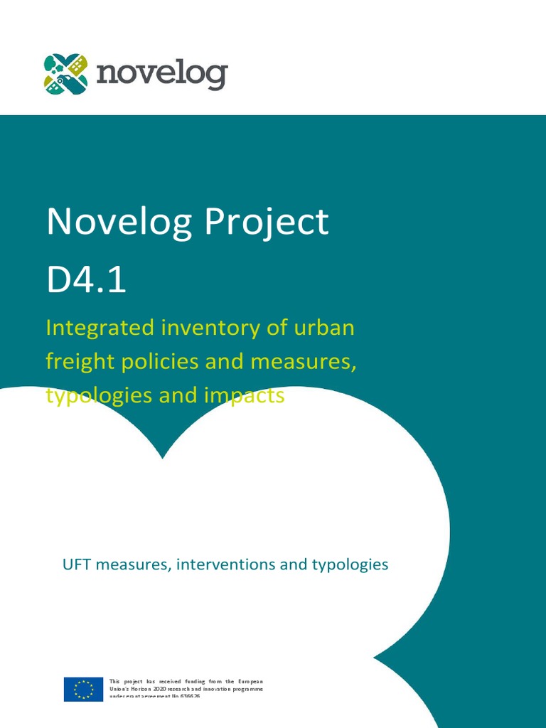 NOVELOG D4.1 Integrated Inventory of Urban Freight Policies and ...