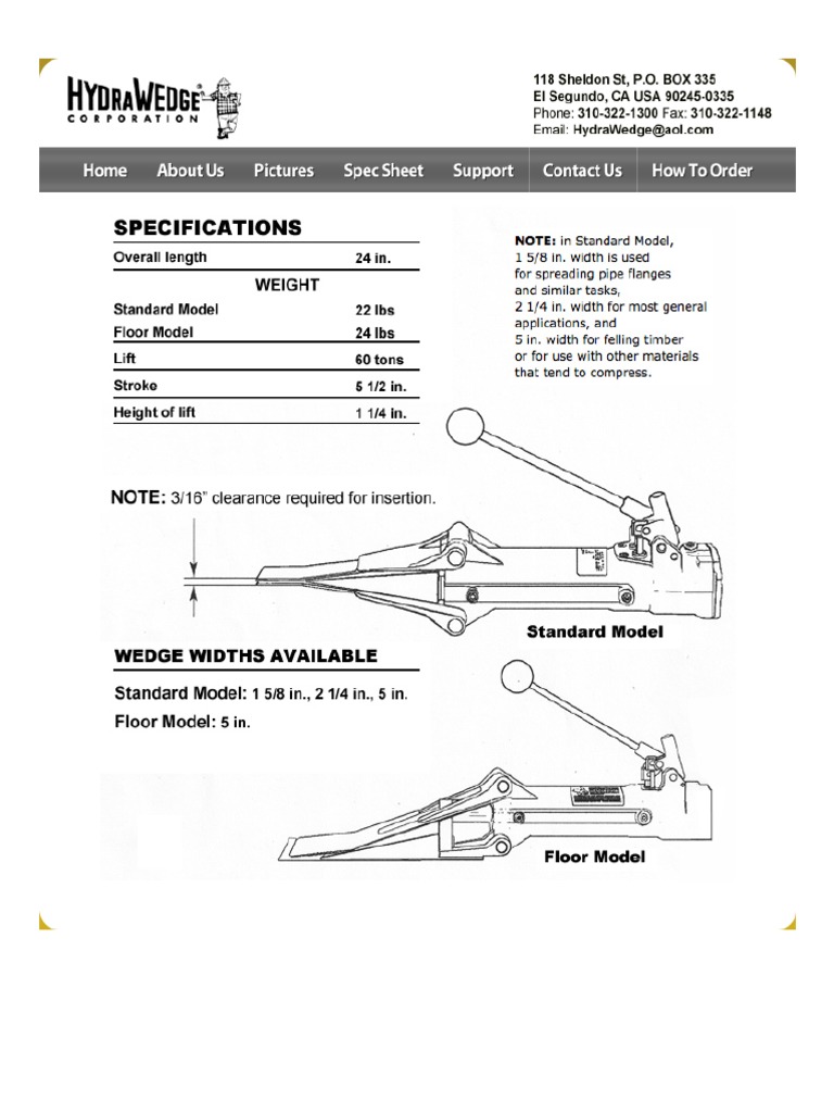 HydraWedge - 1 | PDF