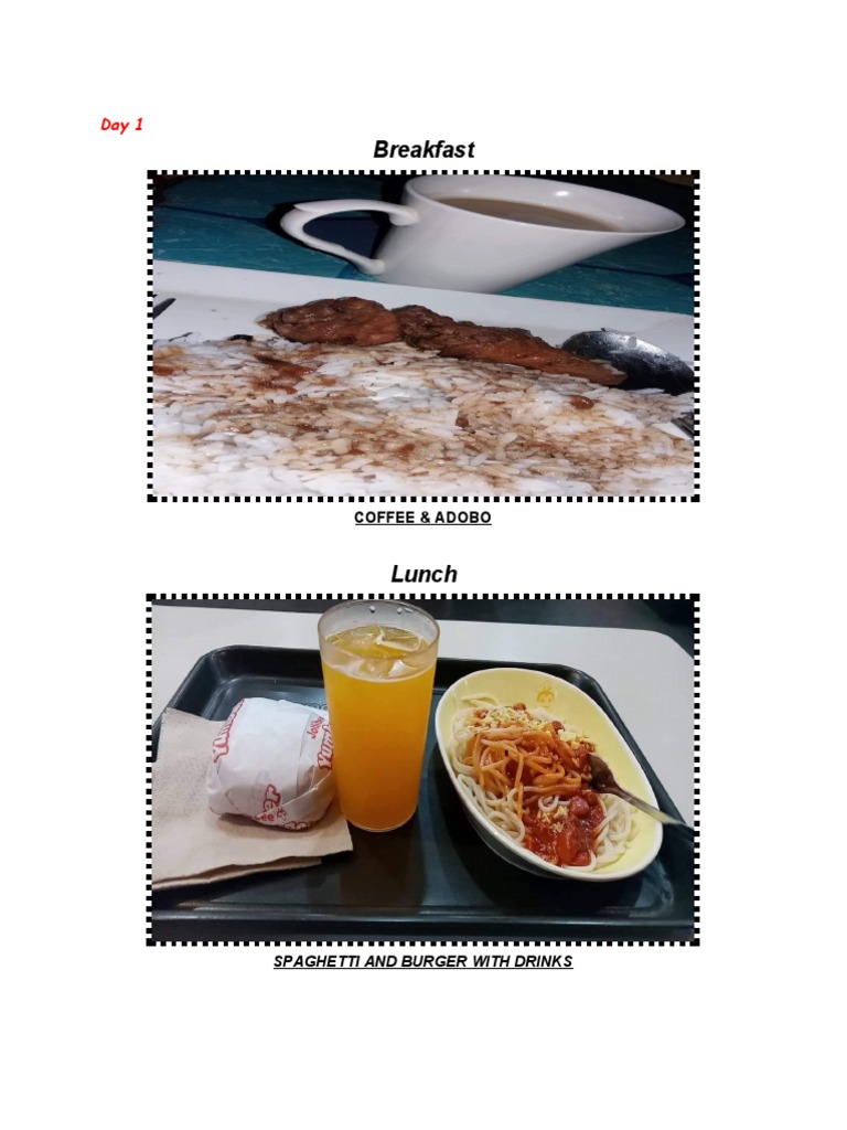 Breakfast: Coffee & Adobo | PDF | Cooking, Food & Wine