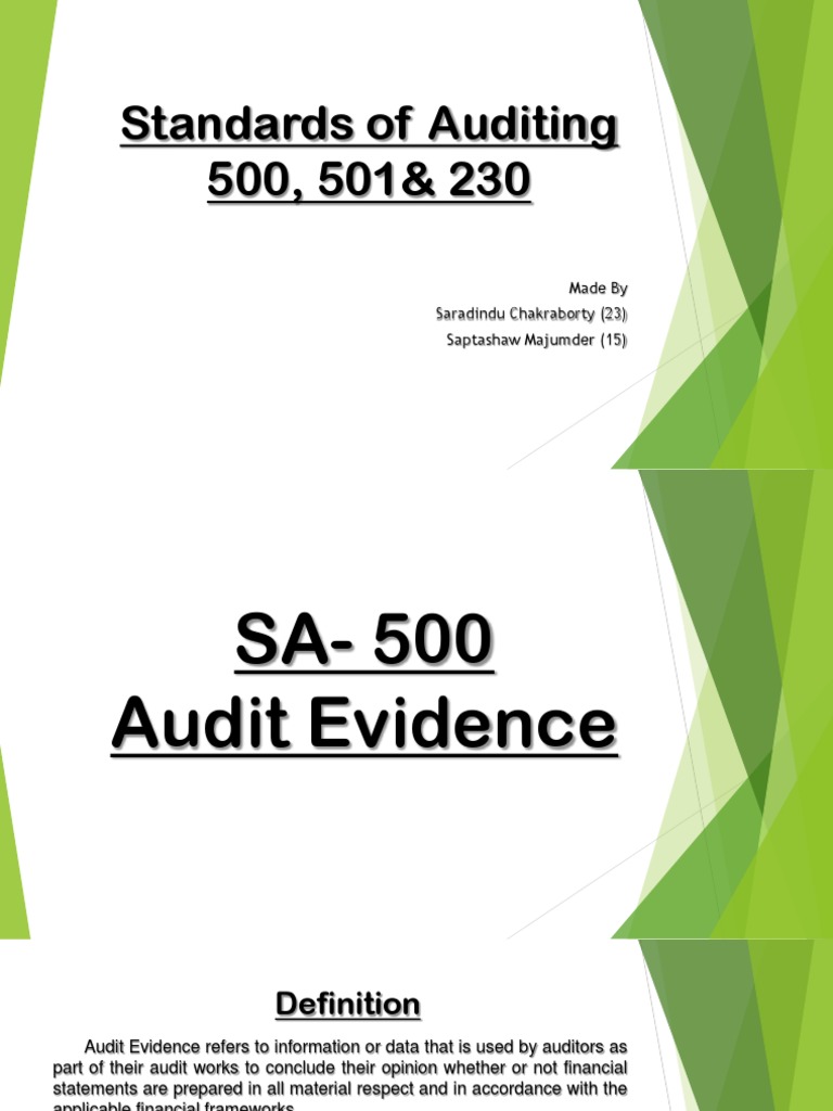 Audit PPT (Reading Version) | PDF | Audit | Auditor's Report