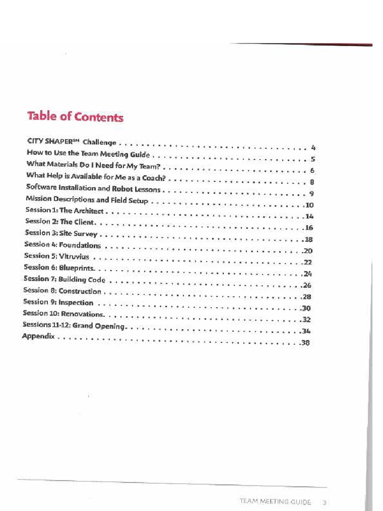 FLL Team Meeting Guide 2019 L | PDF