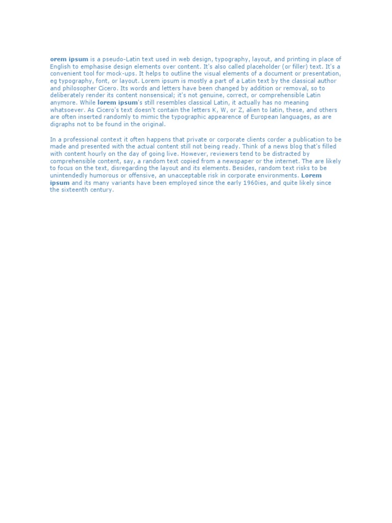 Orem Ipsum Is A Pseudo-Latin Text Used in Web Design, Typography ...