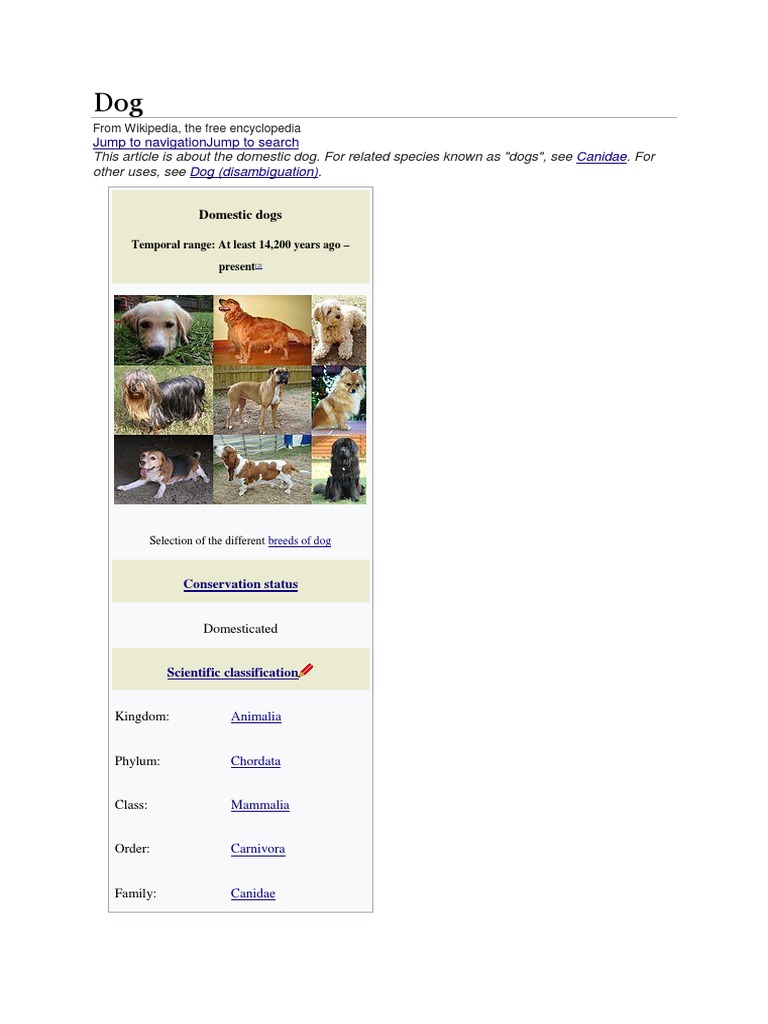 Jump To Navigationjump To Search | PDF | Dogs | Neutering