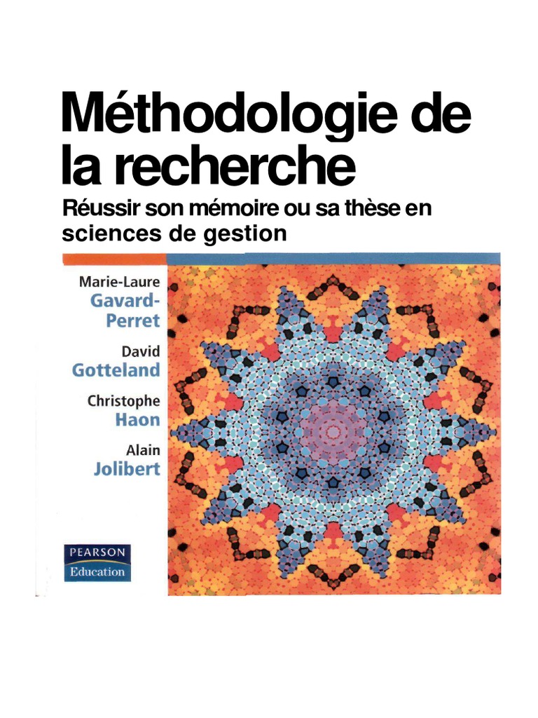 Méthodologie de La Recherche PDF | PDF | Épistémologie | Doctorat
