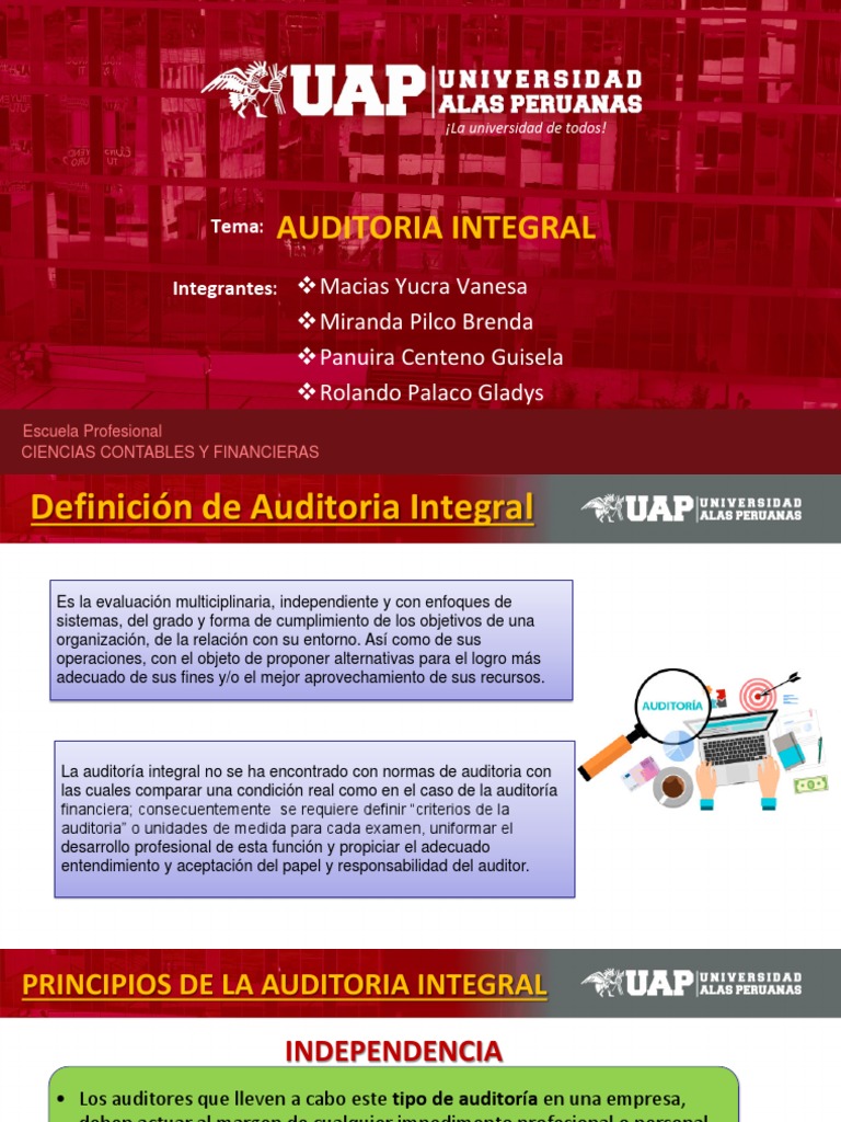 Auditoria Integral | PDF | Auditoría | Integral