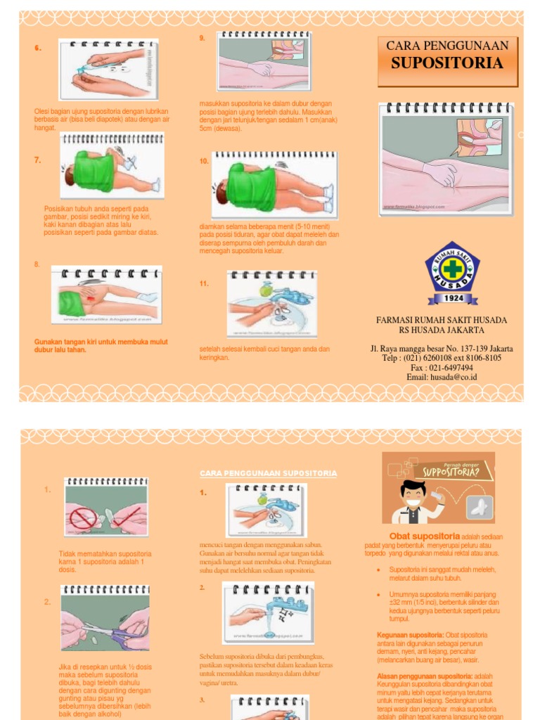 CARA PENGGUNAAN SUPOSITORIA SECARA EFEKTIF | PDF