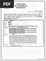 Certificado NOM-ANCE | PDF