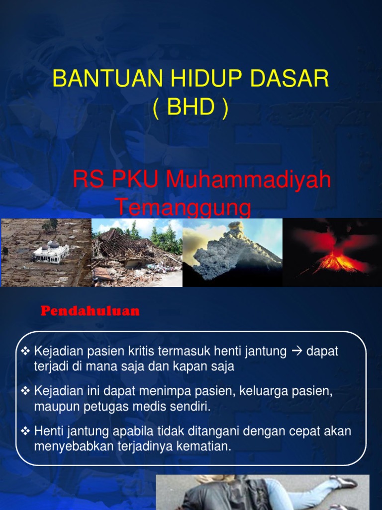 Panduan Bantuan Hidup Dasar BHD | PDF | Kesehatan Holistik