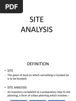 Site Inventory and Analysis For Landscape Design | PDF | Soil | Trees