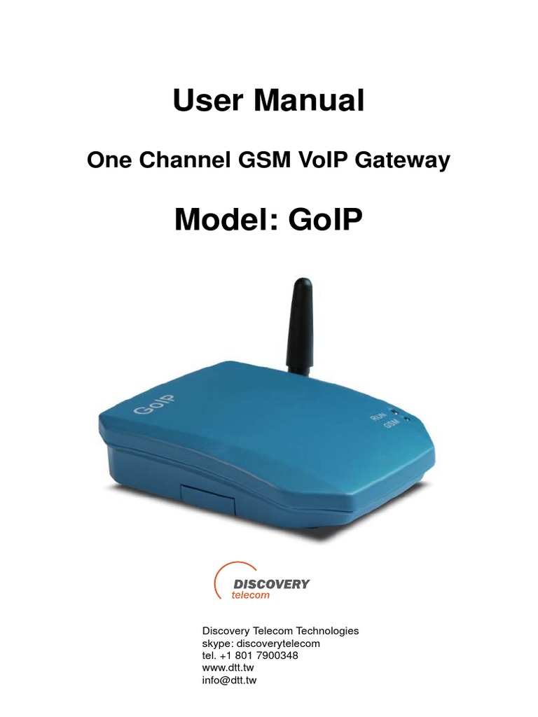 Voip 2 GSM | PDF | Voice Over Ip | Session Initiation Protocol