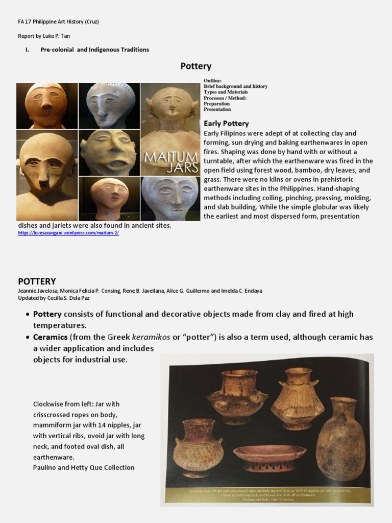Pottery Slides | PDF | Pottery | Clay