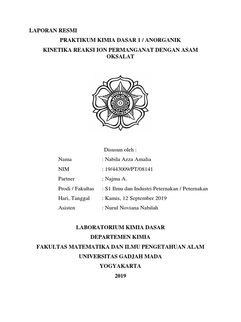 Laporan Resmi | PDF