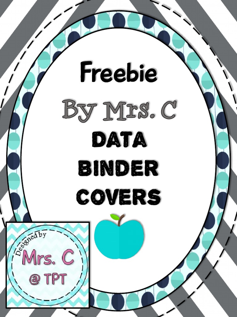 Free Printable Data Binder Covers | PDF
