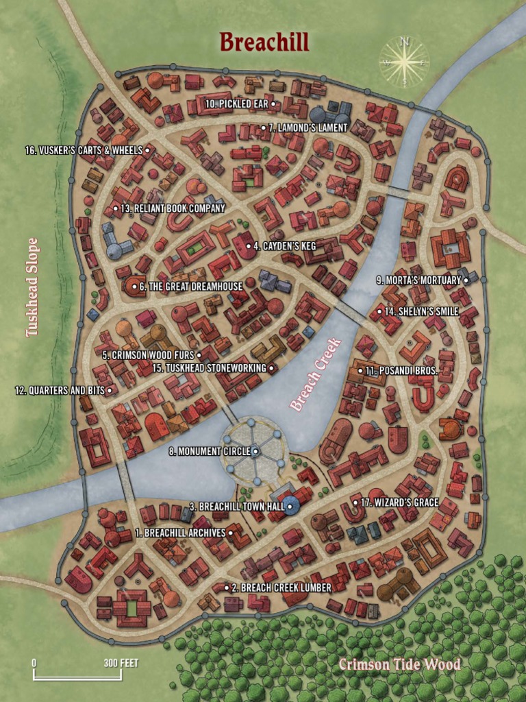 Age of Ashes 01 - Breachill Map