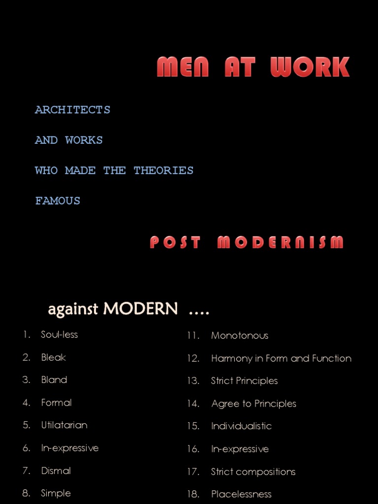 12 Post Modernism | PDF | Architectural Design | Architecture