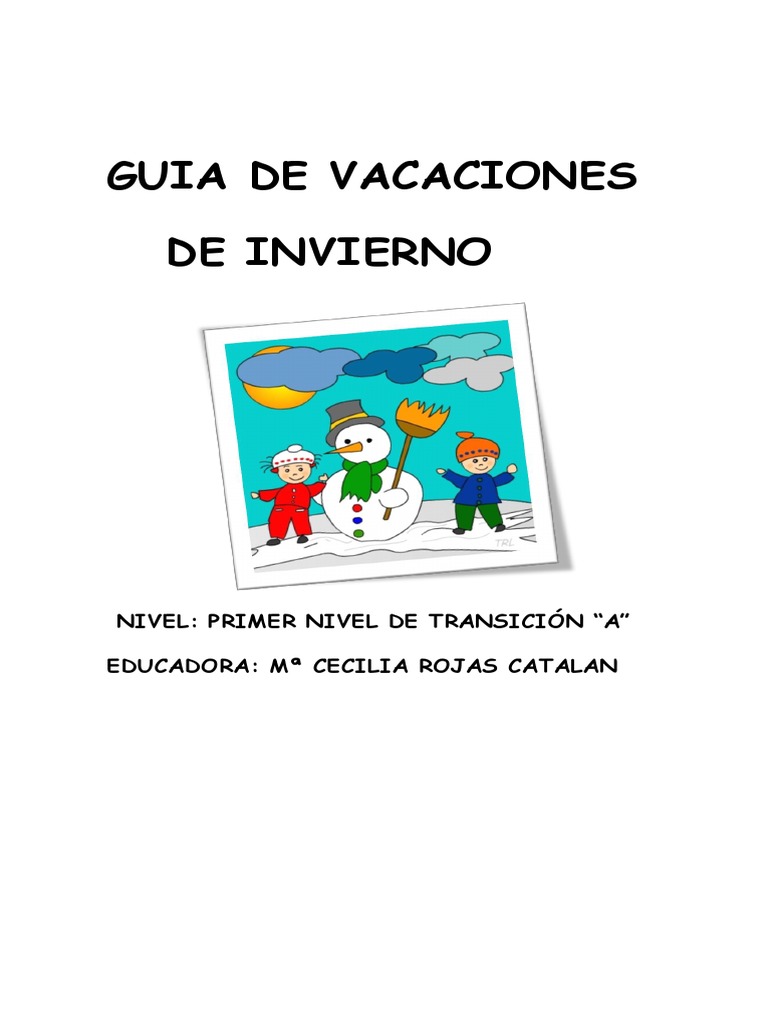 Actividades Educativas de Invierno | PDF