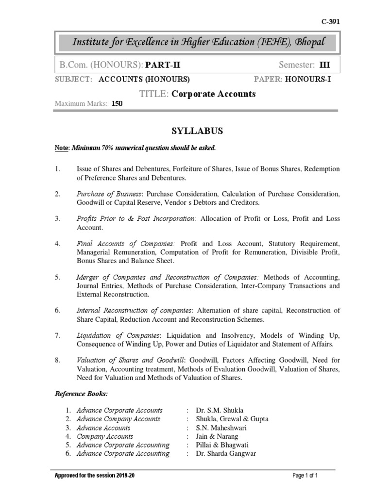 Institute For Excellence in Higher Education (IEHE), Bhopal: Title ...