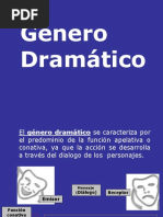 Mapa Conceptual Género Dramático | PDF