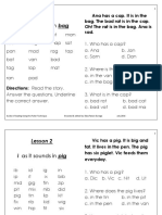 Satpin (1) Tuition Class Phonics Group 1 | PDF