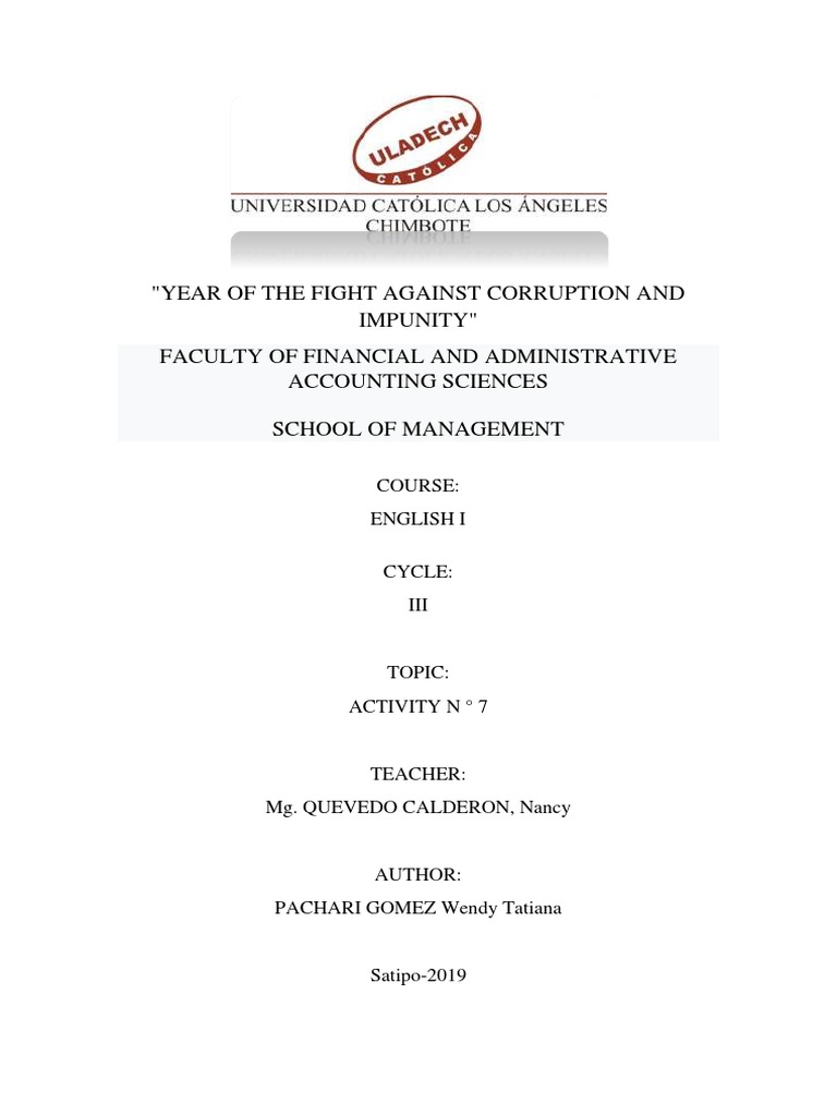 Activida ° 7 Ingles | PDF | Languages | Language Arts & Discipline