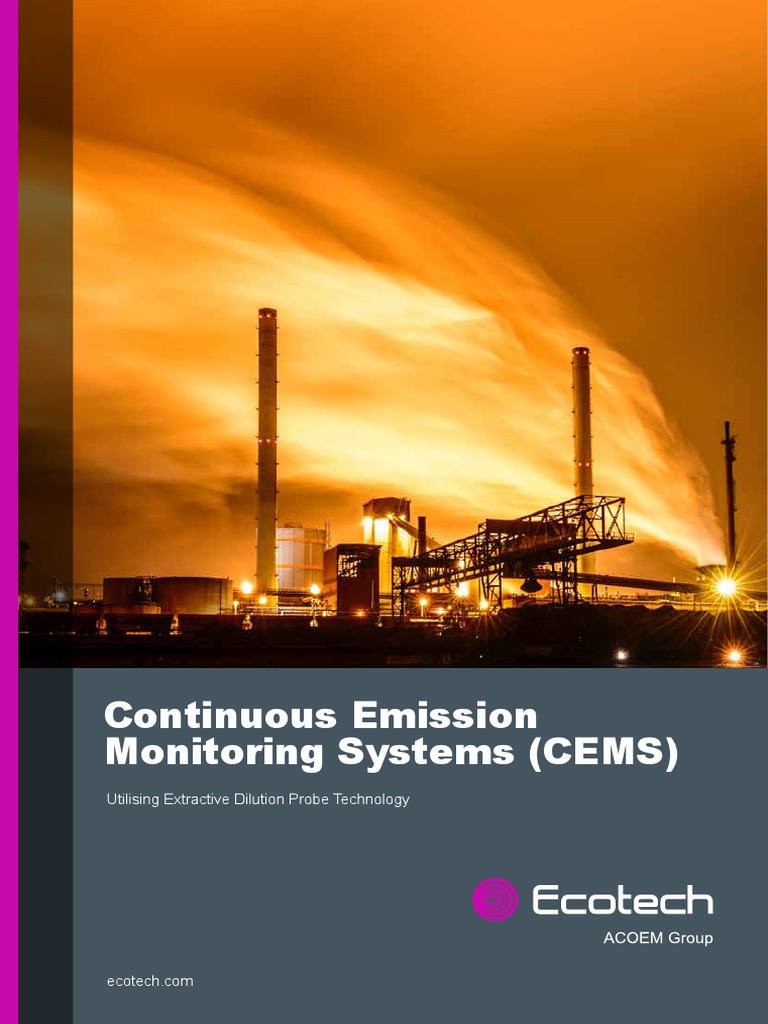 ECOTECH Continuous Emissions Monitoring Systems CEMS Brochure 20171113 ...