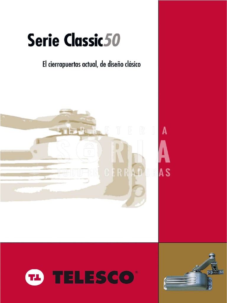 Catálogo Cierrapuertas TELESCO | PDF