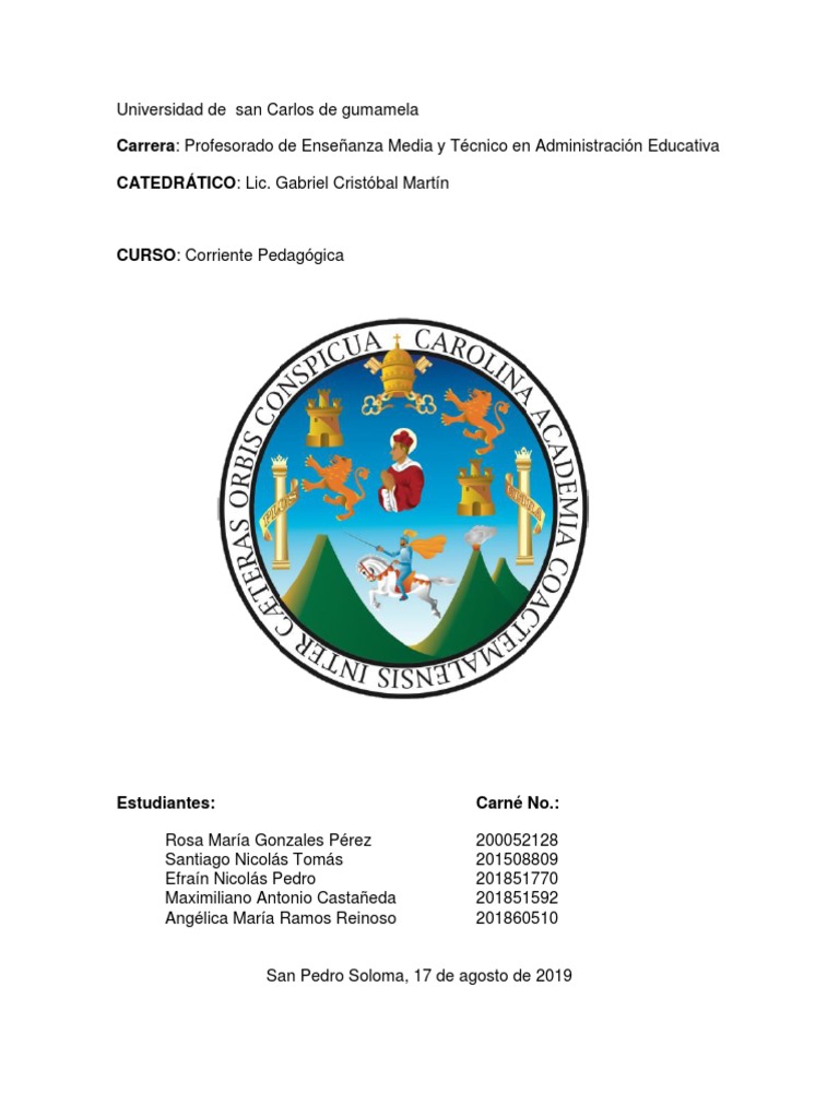 Carátula para Tesis USAC 2019 | PDF