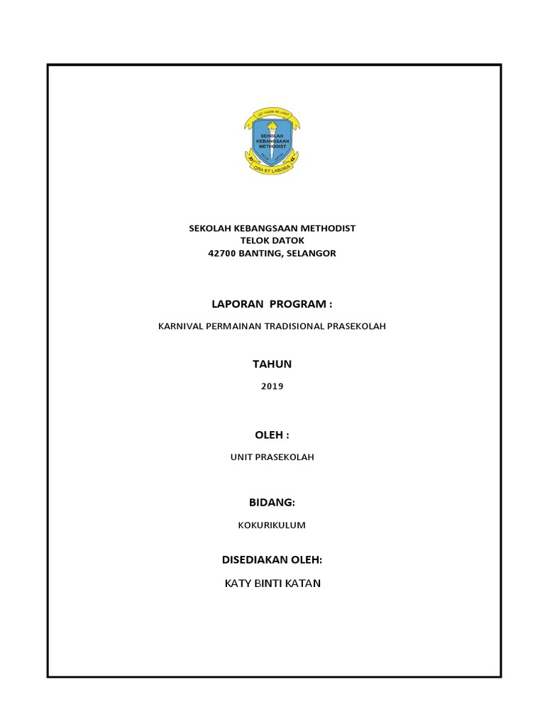 Laporan Program | PDF