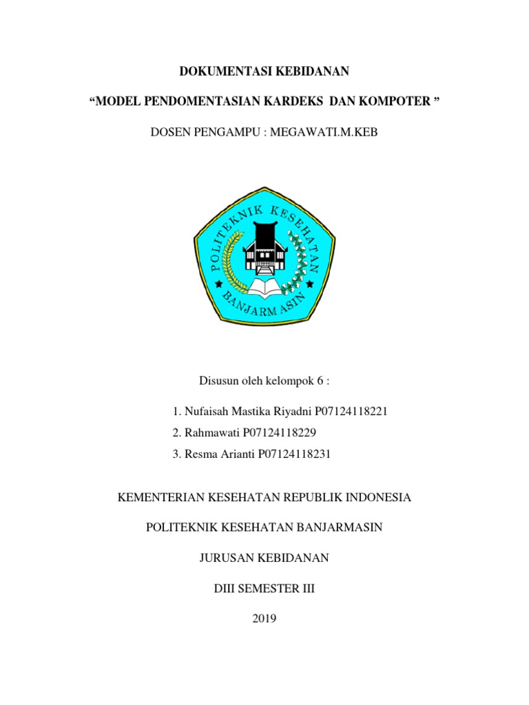 Model Pendokumentasian Kardeks Kebidanan | PDF | Kesehatan Holistik