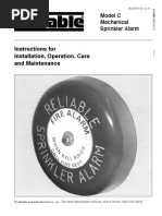 Pre-Action System Testing Procedure | PDF | Fire Sprinkler System | Valve
