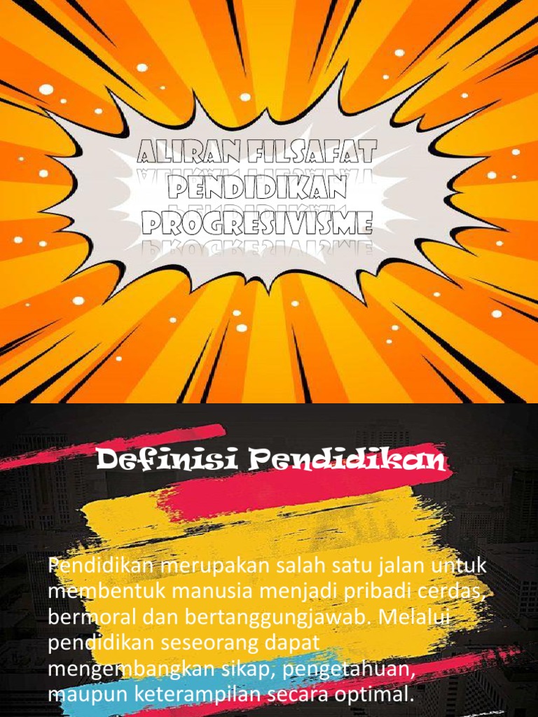Aliran Filsafat Pendidikan Progresivisme | PDF