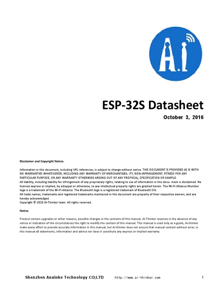ESP32 | PDF | Random Access Memory | Booting